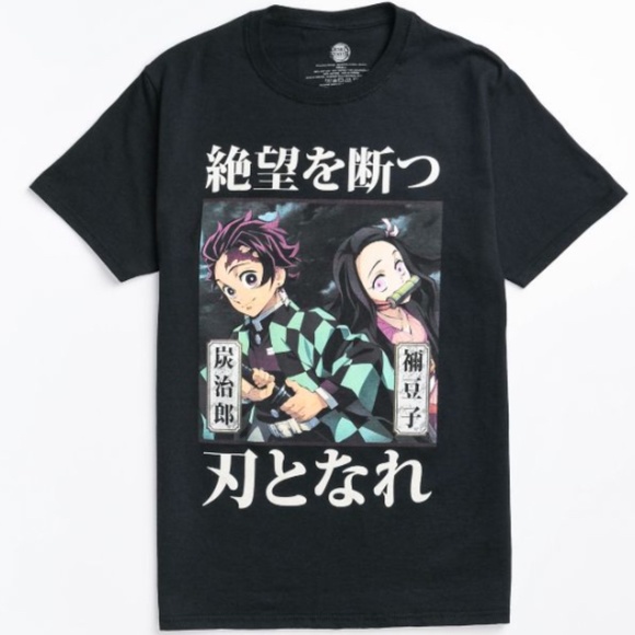 Hot Topic | Tops | Demon Slayer Graphic Tee | Poshmark